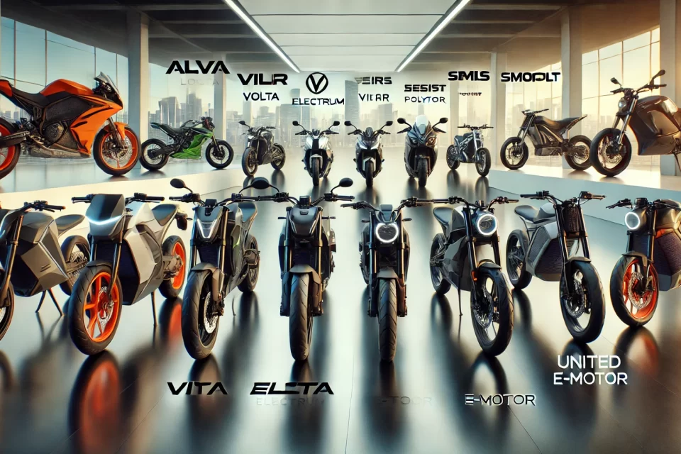 Alva, Volta, Electrum, Viar, Gesits, Polytron, Selis, Smoot, United E ...